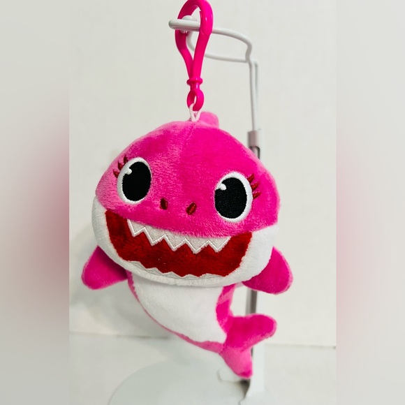 Baby Shark | Toys | Baby Shark Pink Shark Keychain Plush | Poshmark